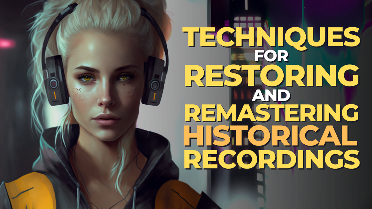 Techniques for Restoring and Remastering Historical Recordings – Sound ...